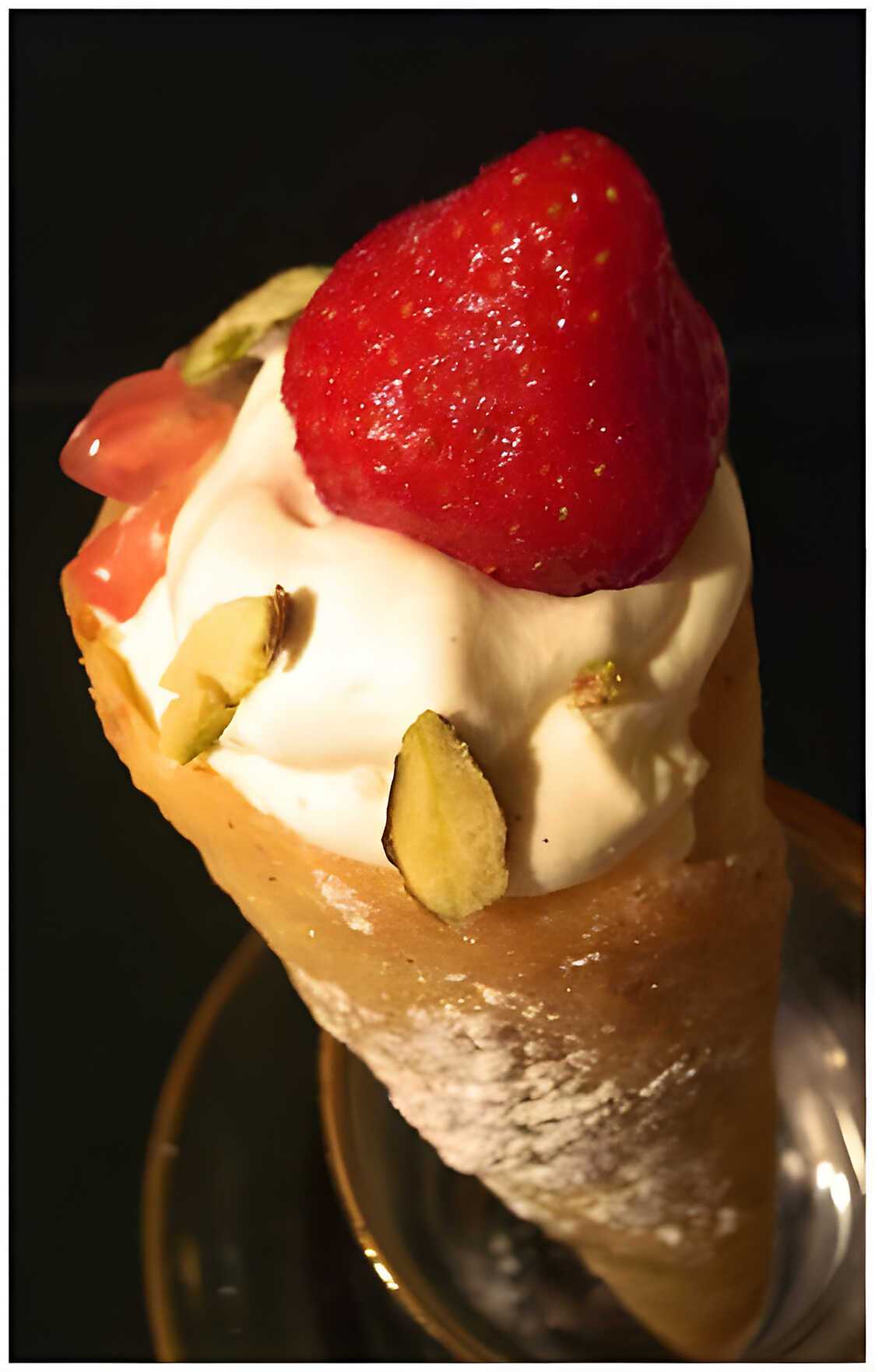 Recette de Cornets d'Ete Susie