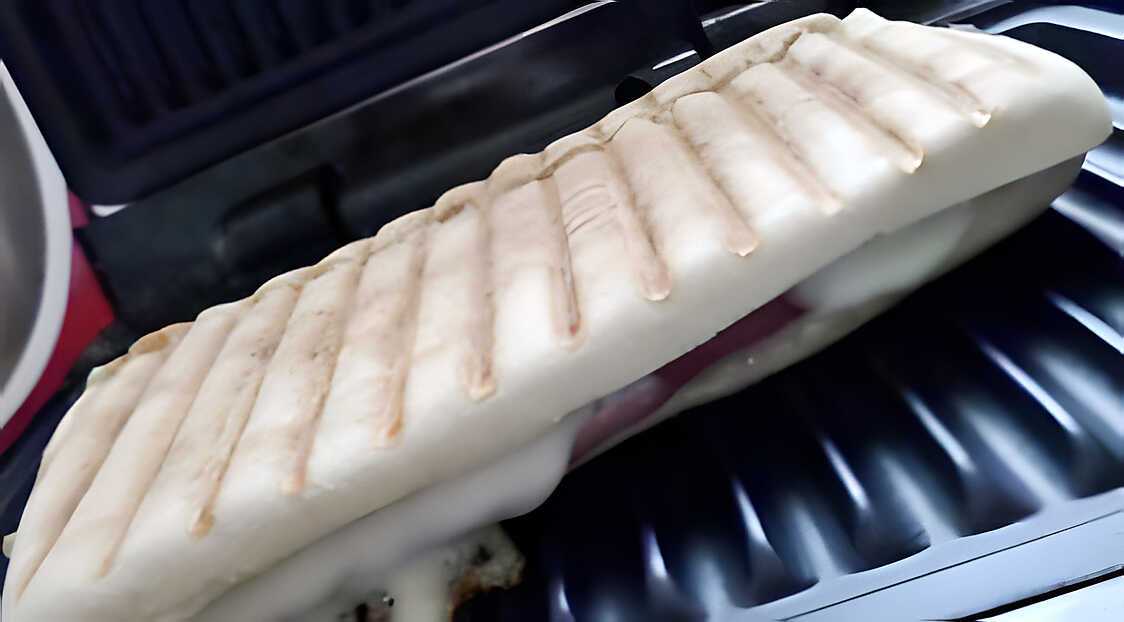 Recette de Toasté au serrano et mozzarella