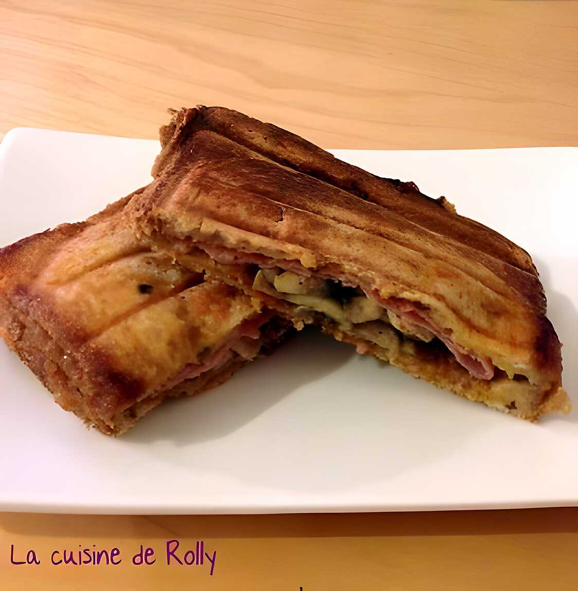 Recette de Croque pizza par Rolly