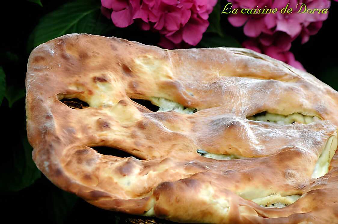 Recette de Fougasse aux fromages et romarin