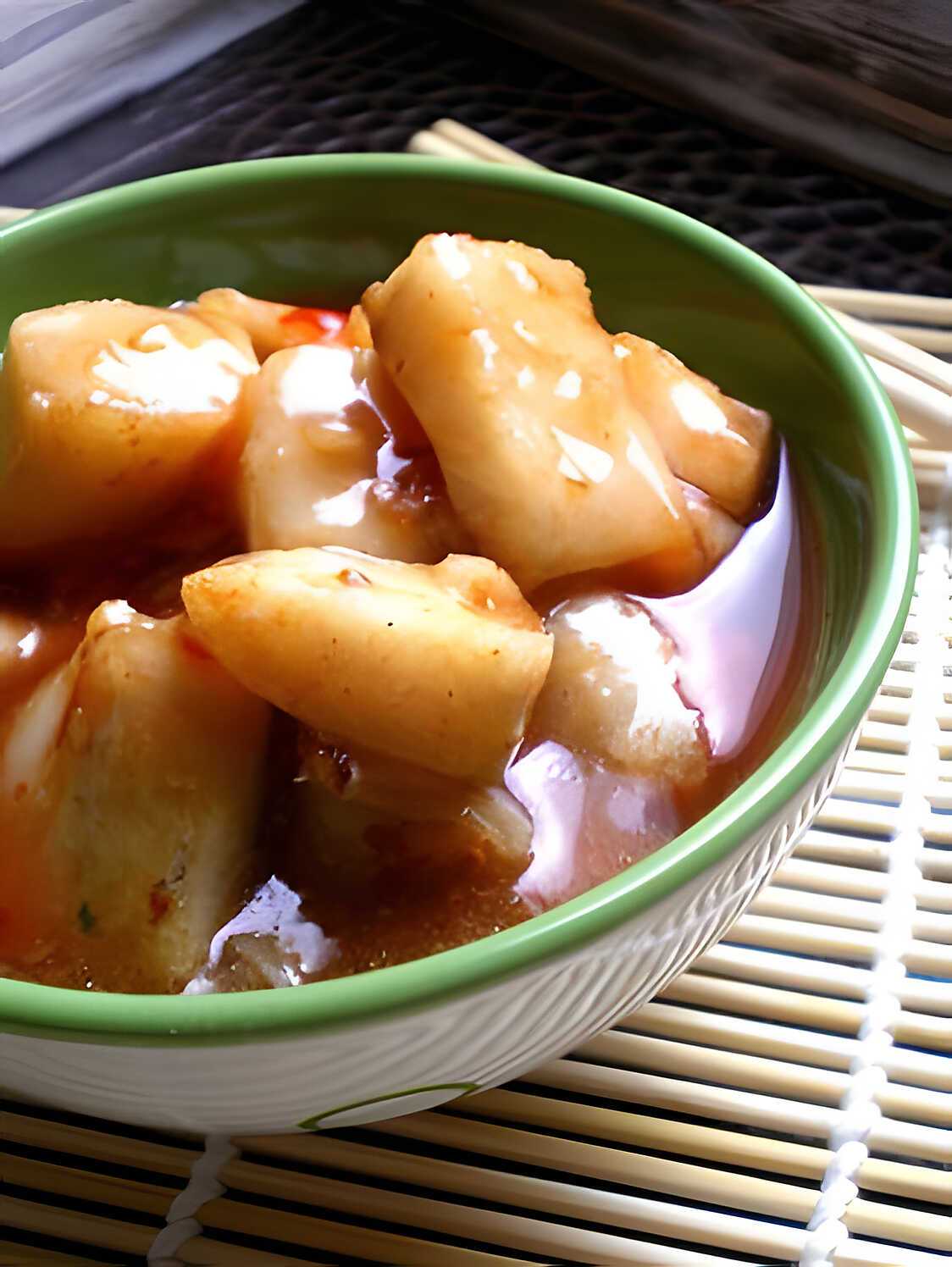 Recette de Poisson sauce aigre douce