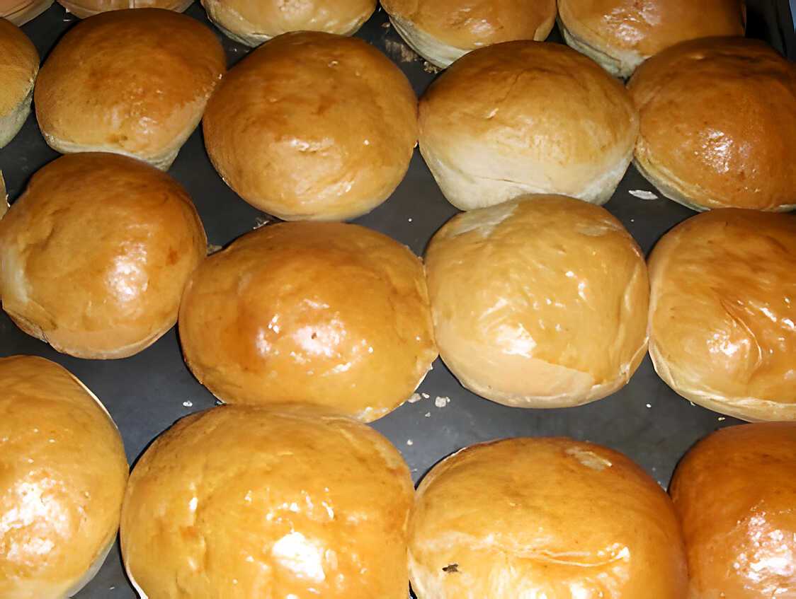 Recette de Mini pain pour hamburger