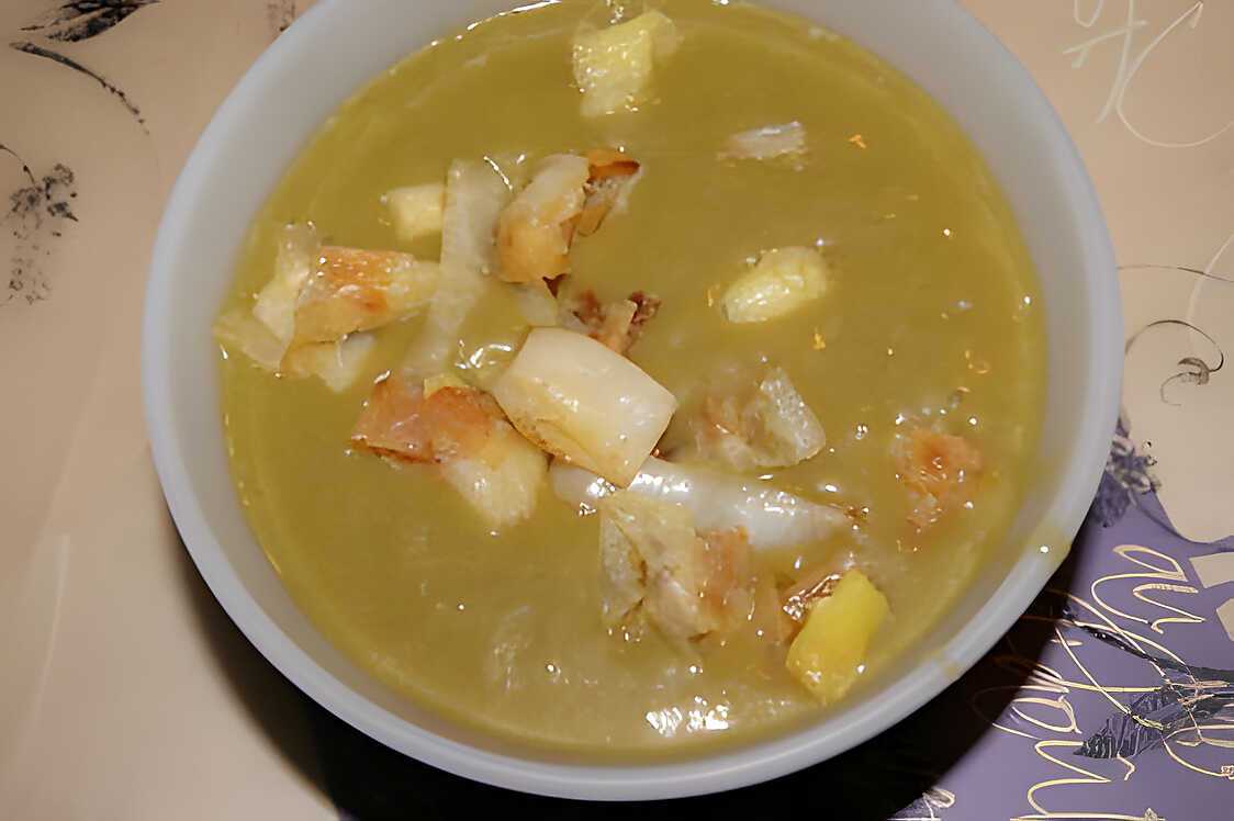 Recette de Potage aux poireaux