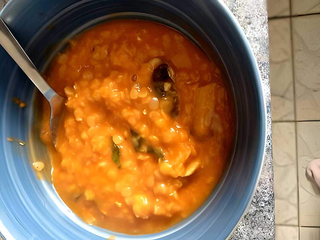 Recette de Soupe aux lentilles par Ma.perreault