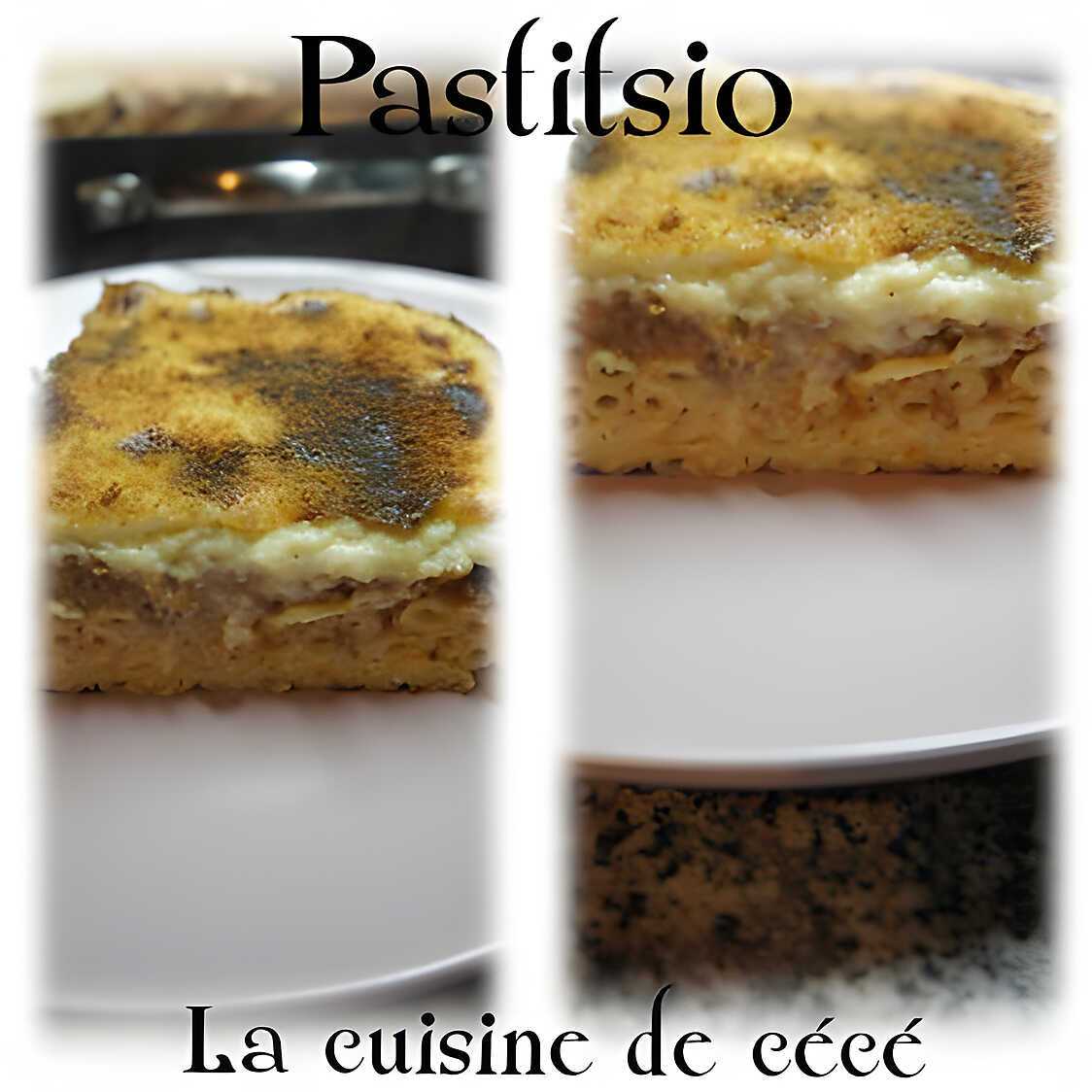 Recette de Pastitsio