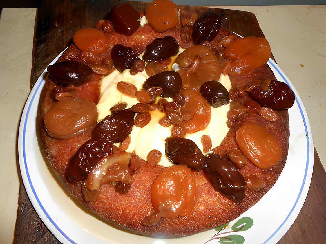 Recette de Savarin aux fruits confits