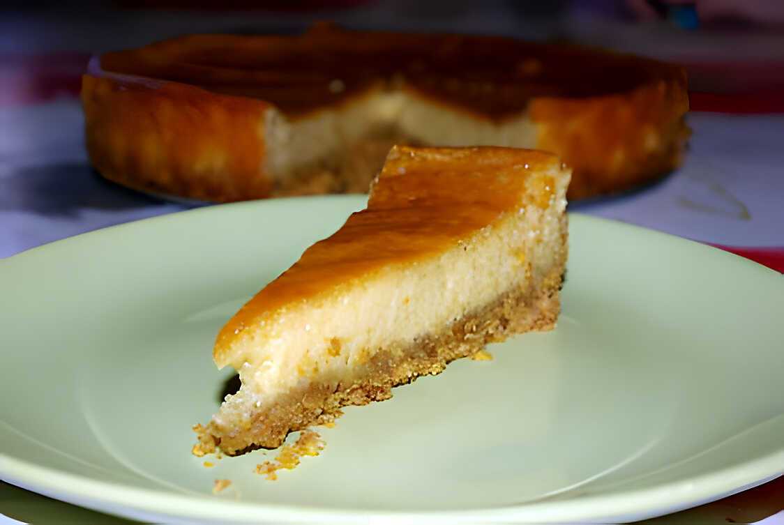 Recette de Cheesecake A La Pâte De Patate Douce