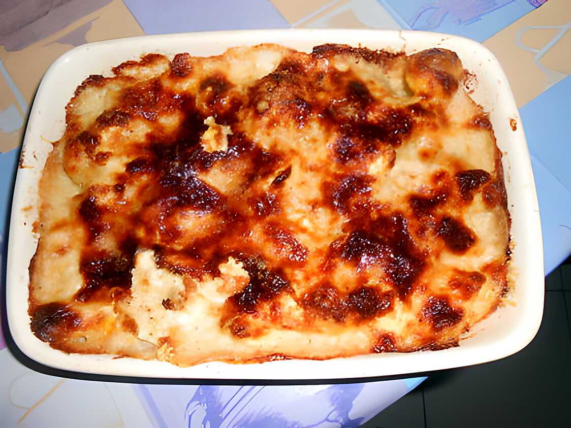 Recette d'UOVE SODE E PATATE ALLA BECHAMEL (oeufs durs et pommes de terre)