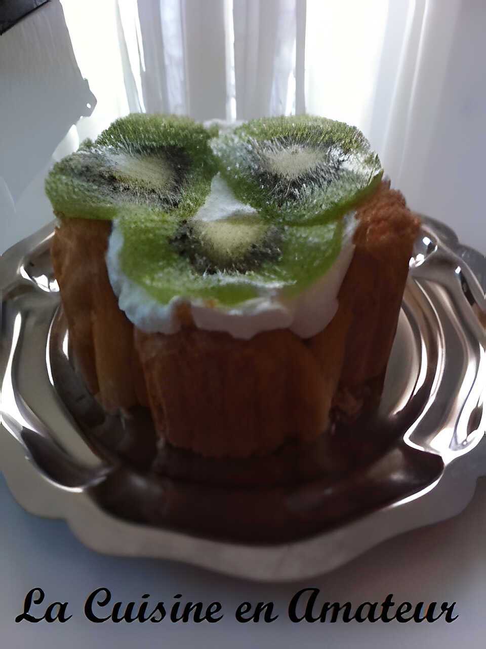 Recette de Mini charlotte au mascarpone