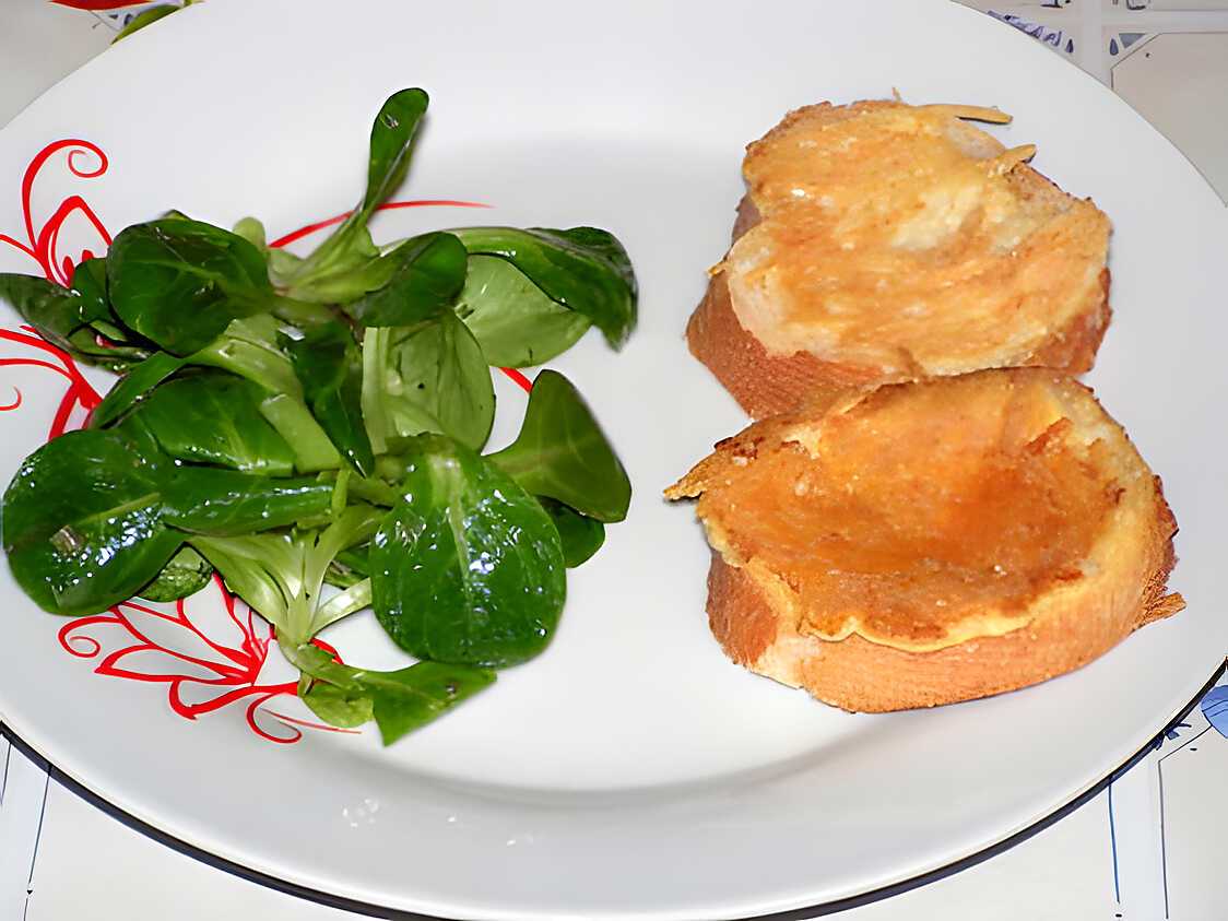 Recette de Croûte au fromage