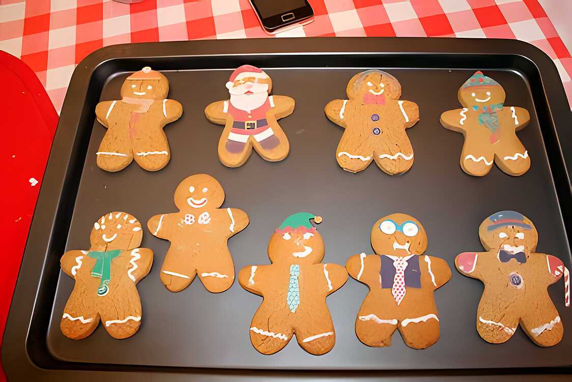 Recette de Petits bonhommes de pain d'épice