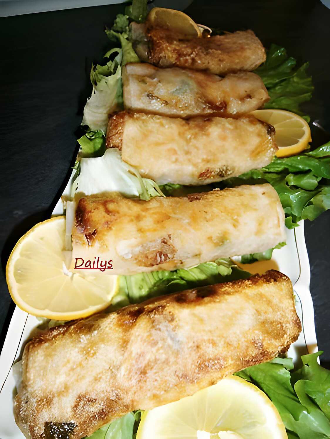 Recette de Nems Au Thon par Dailys