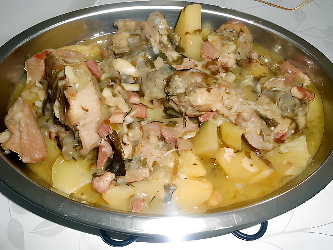 Recette de LAPIN A L'AIL (recette corse)