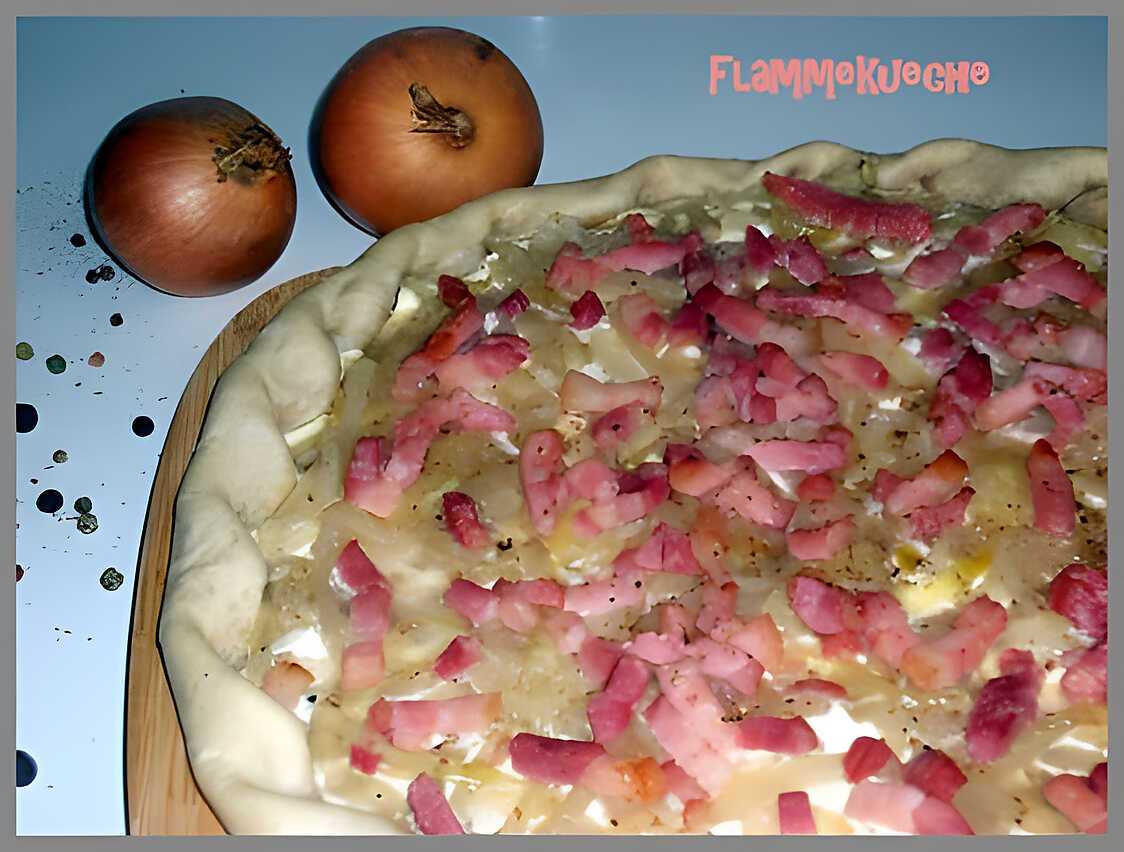Recette de FLAMMEKUECHE par Titeratatouille