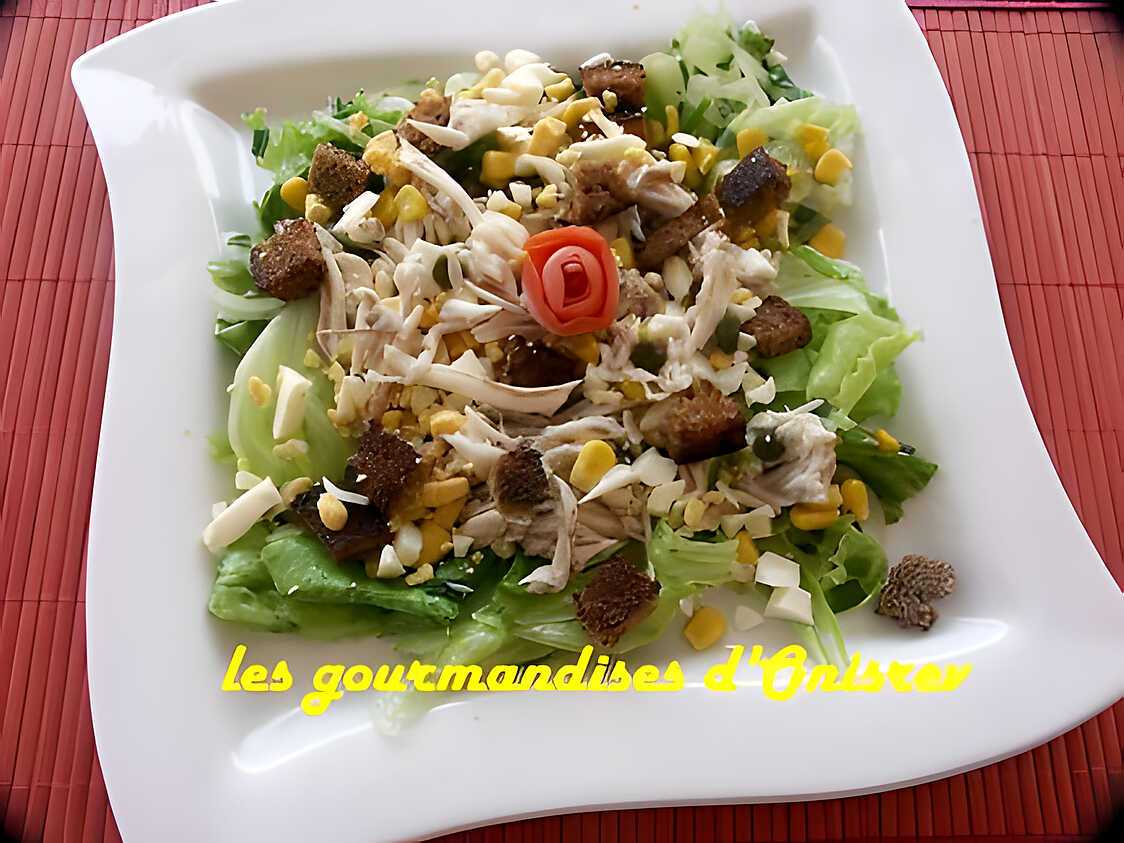 Recette d'Effiloché de raie, maïs et œuf dur par onisrev