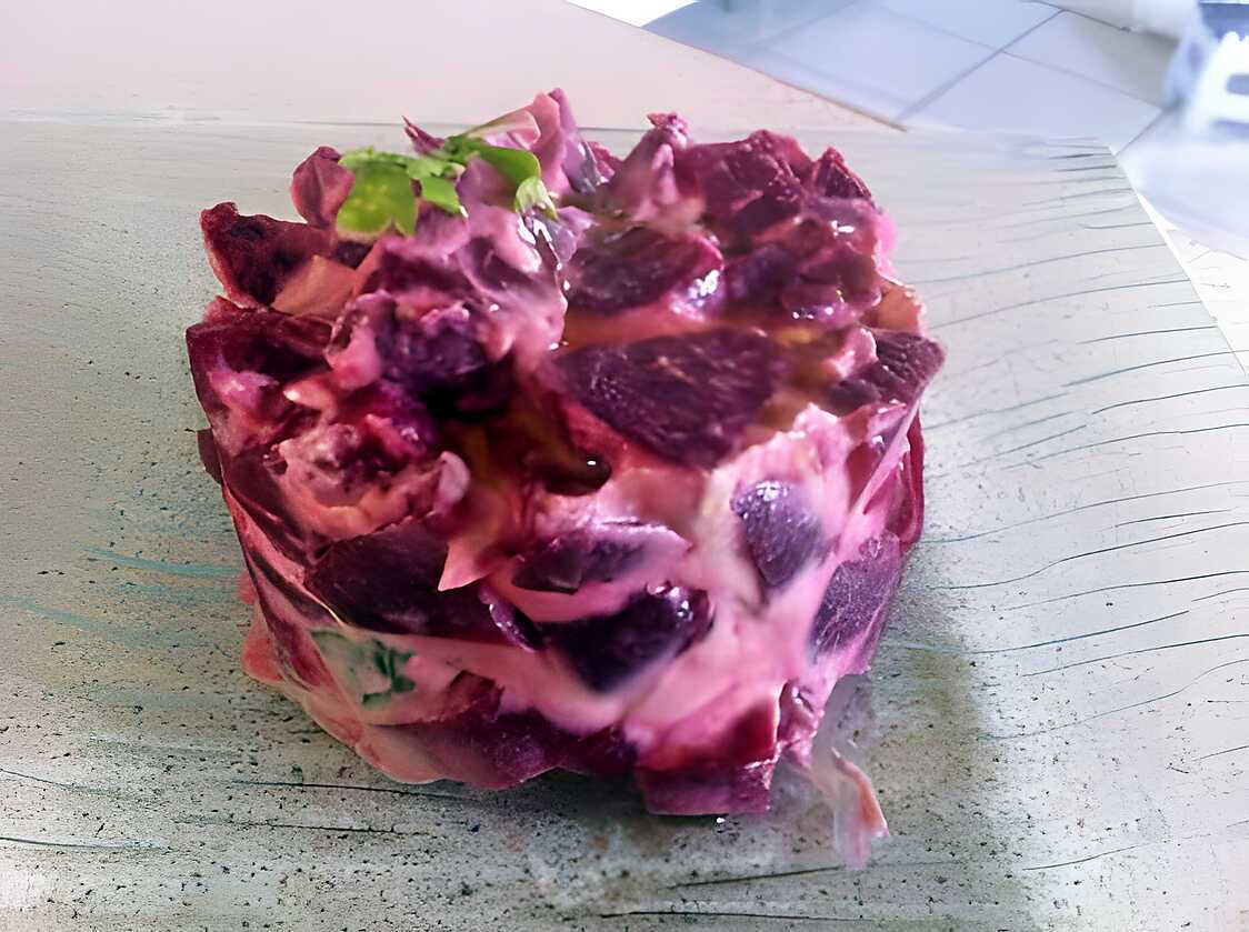 Recette de Tartare de betteraves par marylineH
