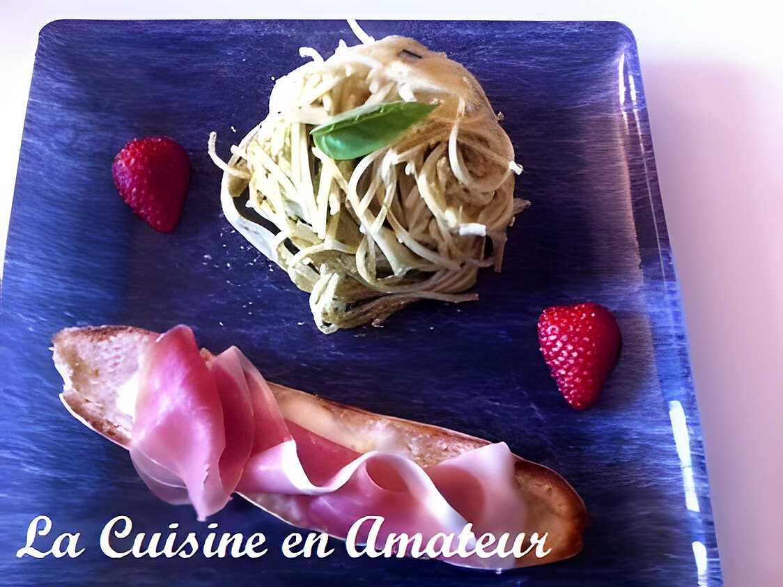 Recette De Bruschetta Au Jambon Cru Et Mozzarella