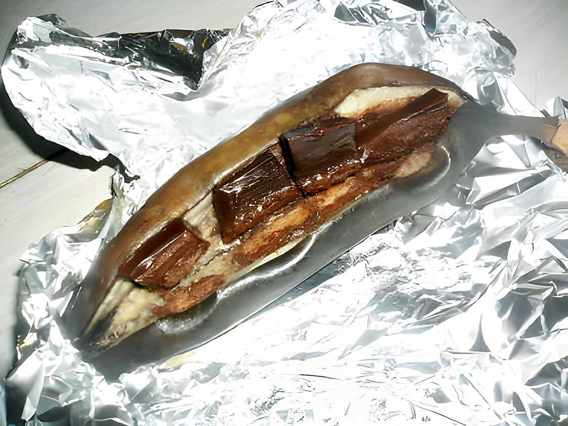 Recette de Banane au four - pas de gachis