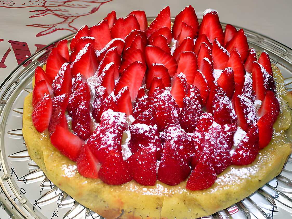 Recette de Sablé aux fraises