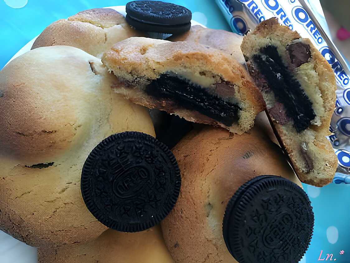 Recette de Cookies aux Oréos