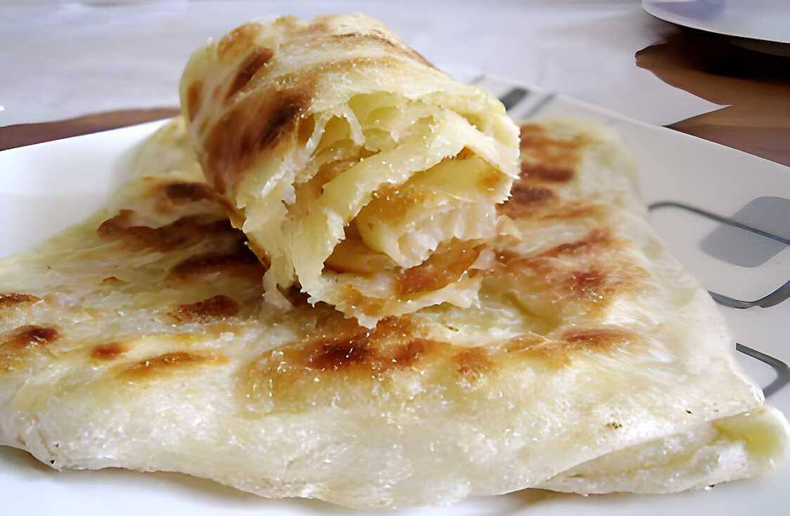 Recette de Msemen Feuilleté