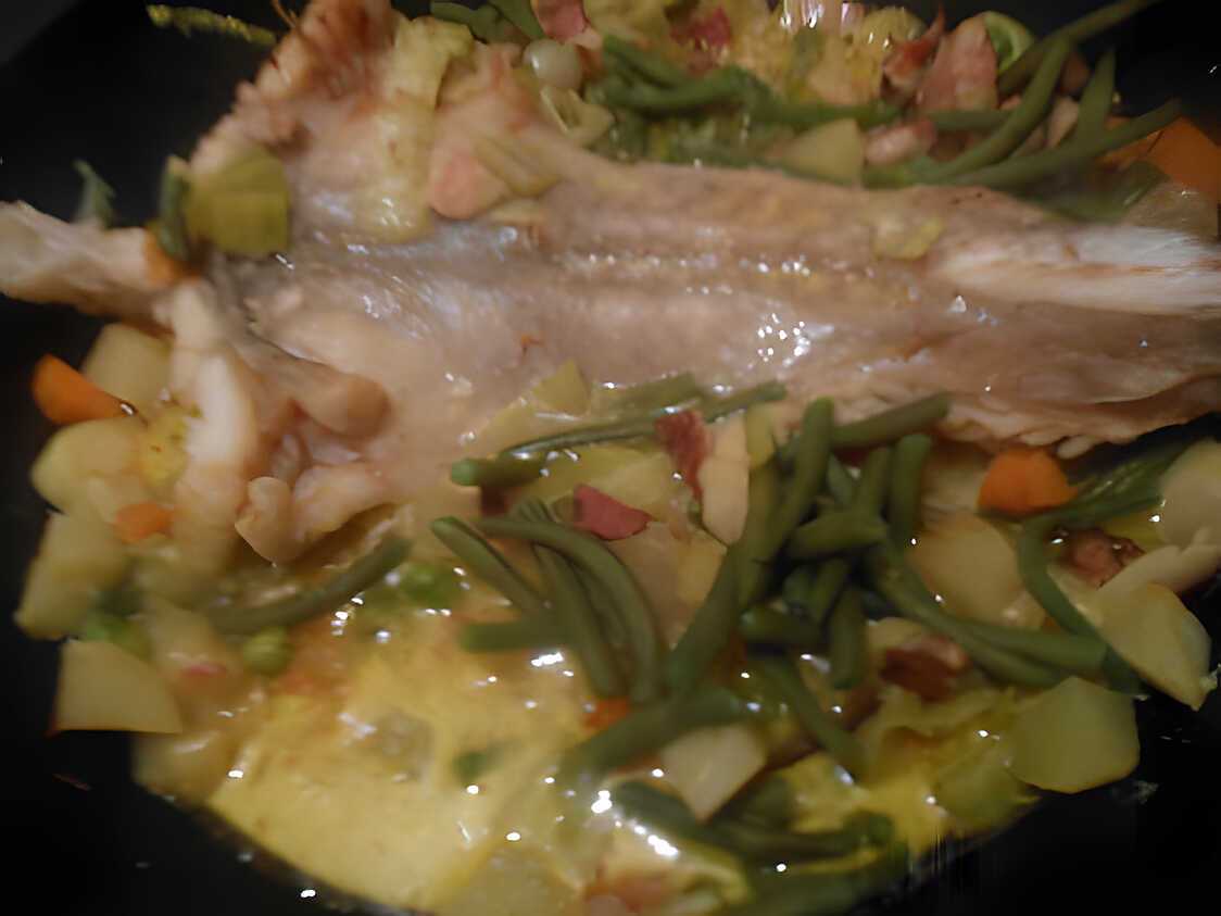 Recette de Lotte aux petits légumes par jeanmerode
