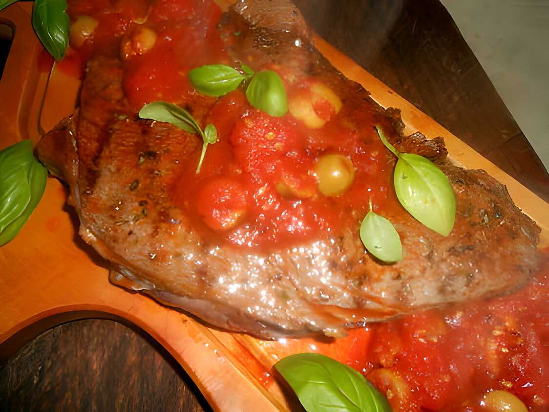 Recette de Tranche de rumsteck saveur du sud