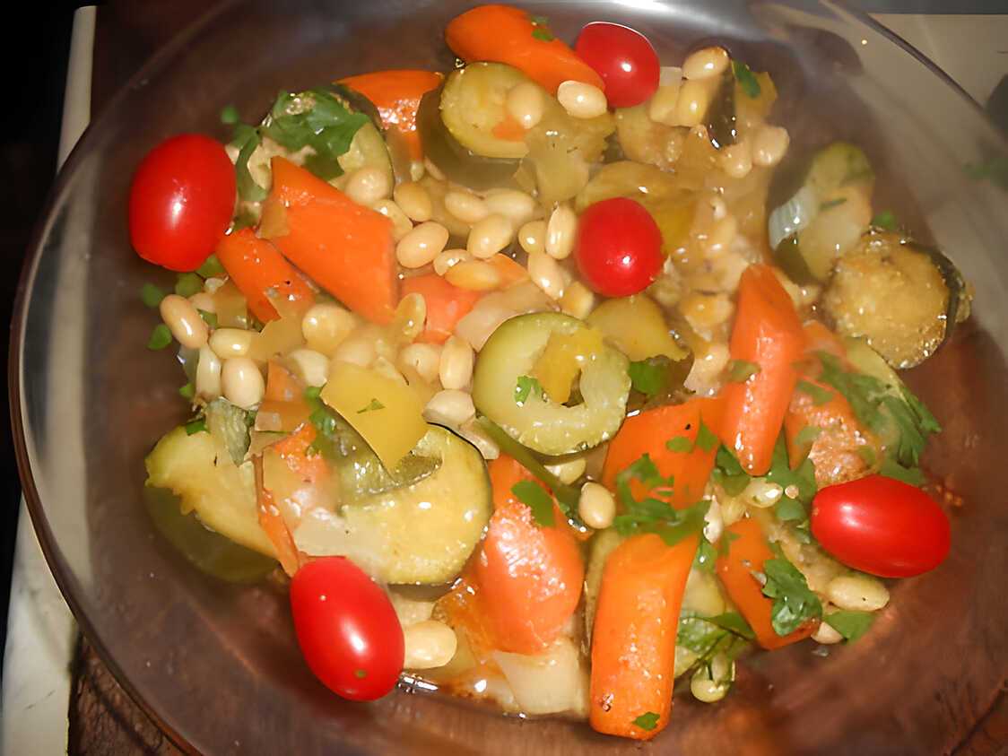Recette de Ragout de coco de paimpol aux légumes