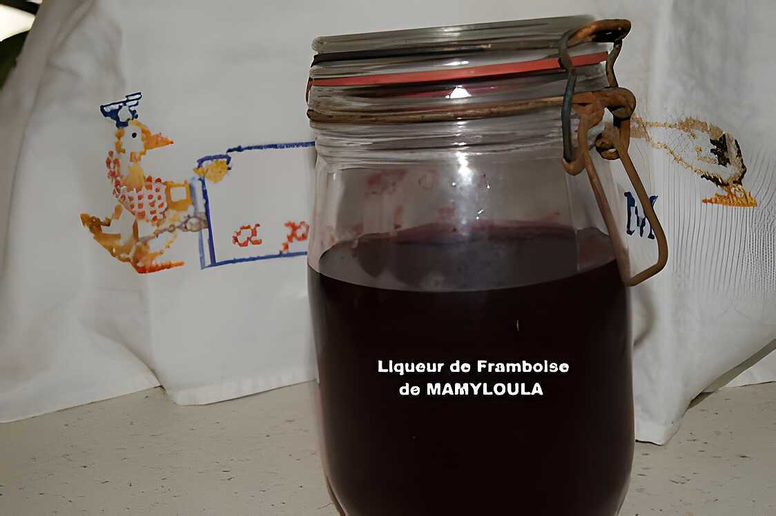 Recette de Liqueur de Framboises