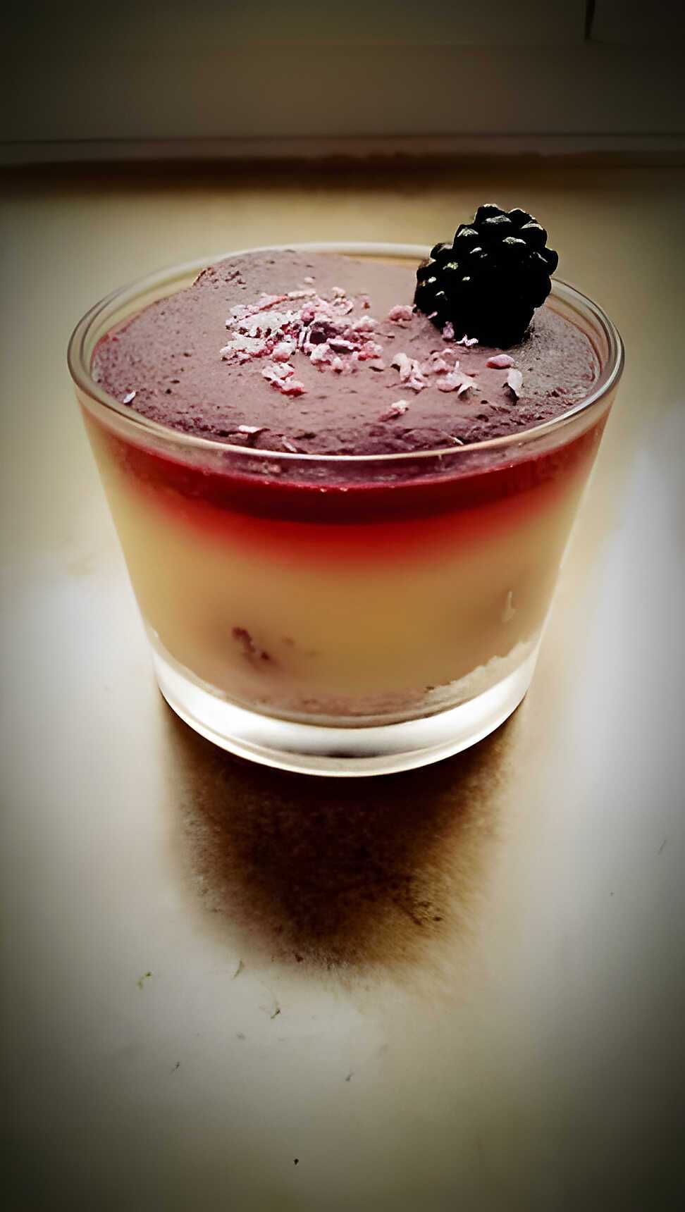 Recette de Cheese cake légé citron et mûres