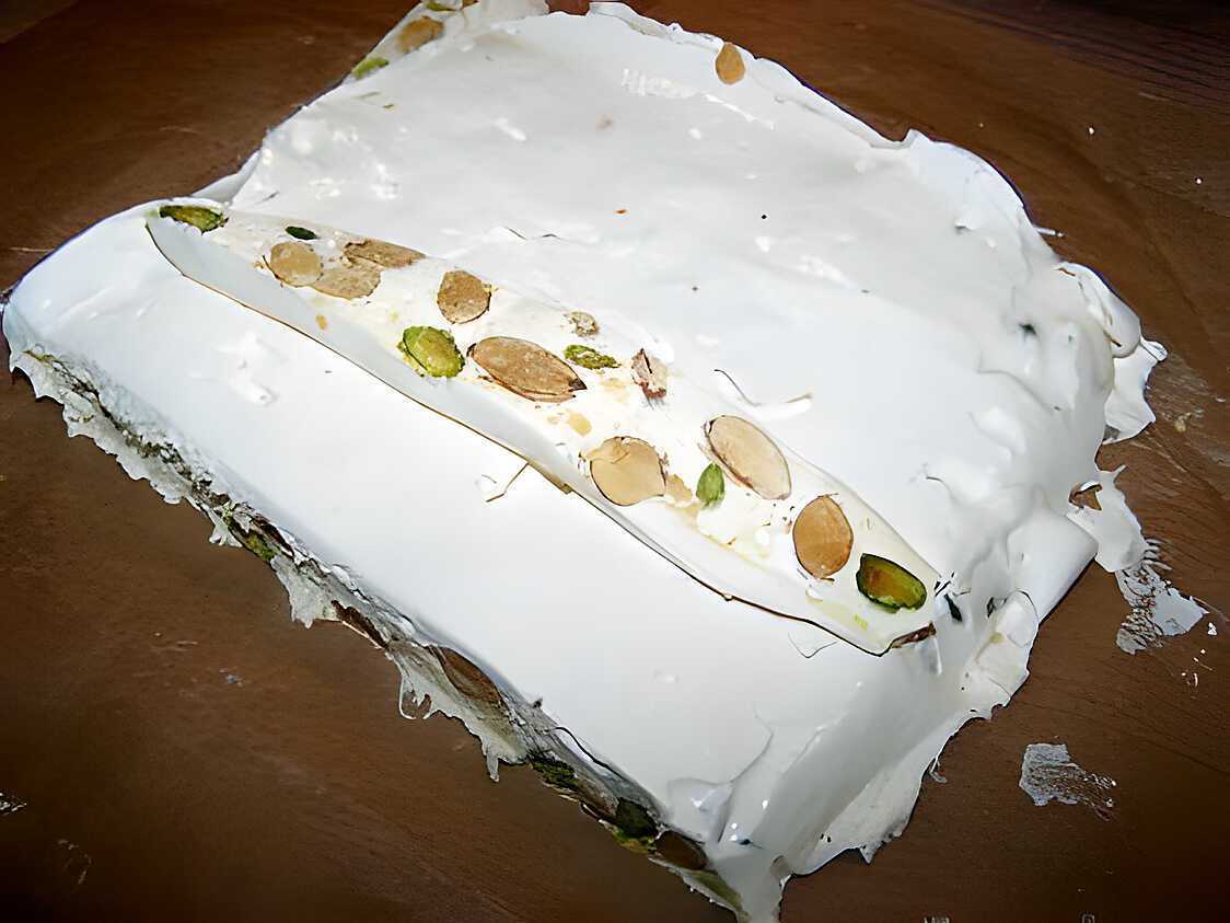 Recette de NOUGAT MAISON comme à la foire