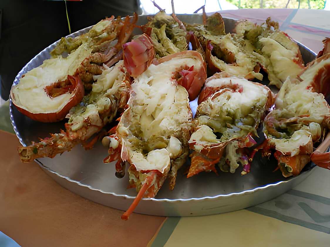 Recette de Langoustes grillées à l'antillaise