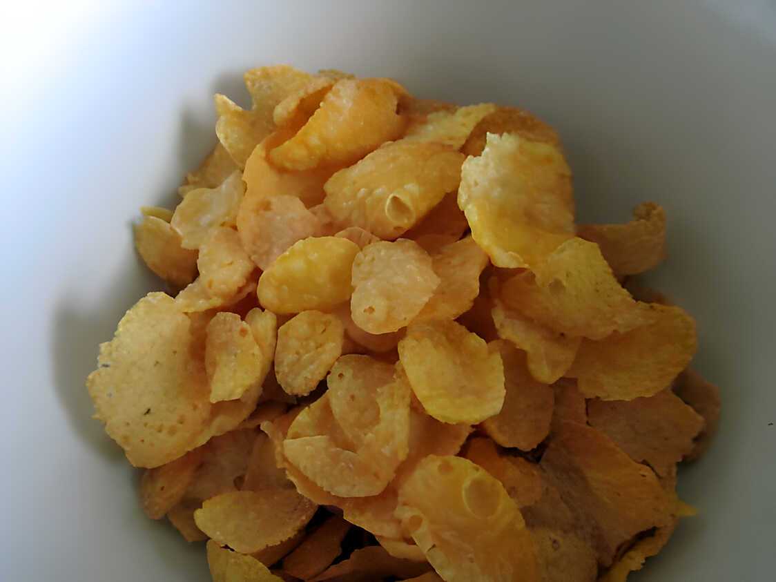 Recette de Chapelure aux restes de céréales cornflakes