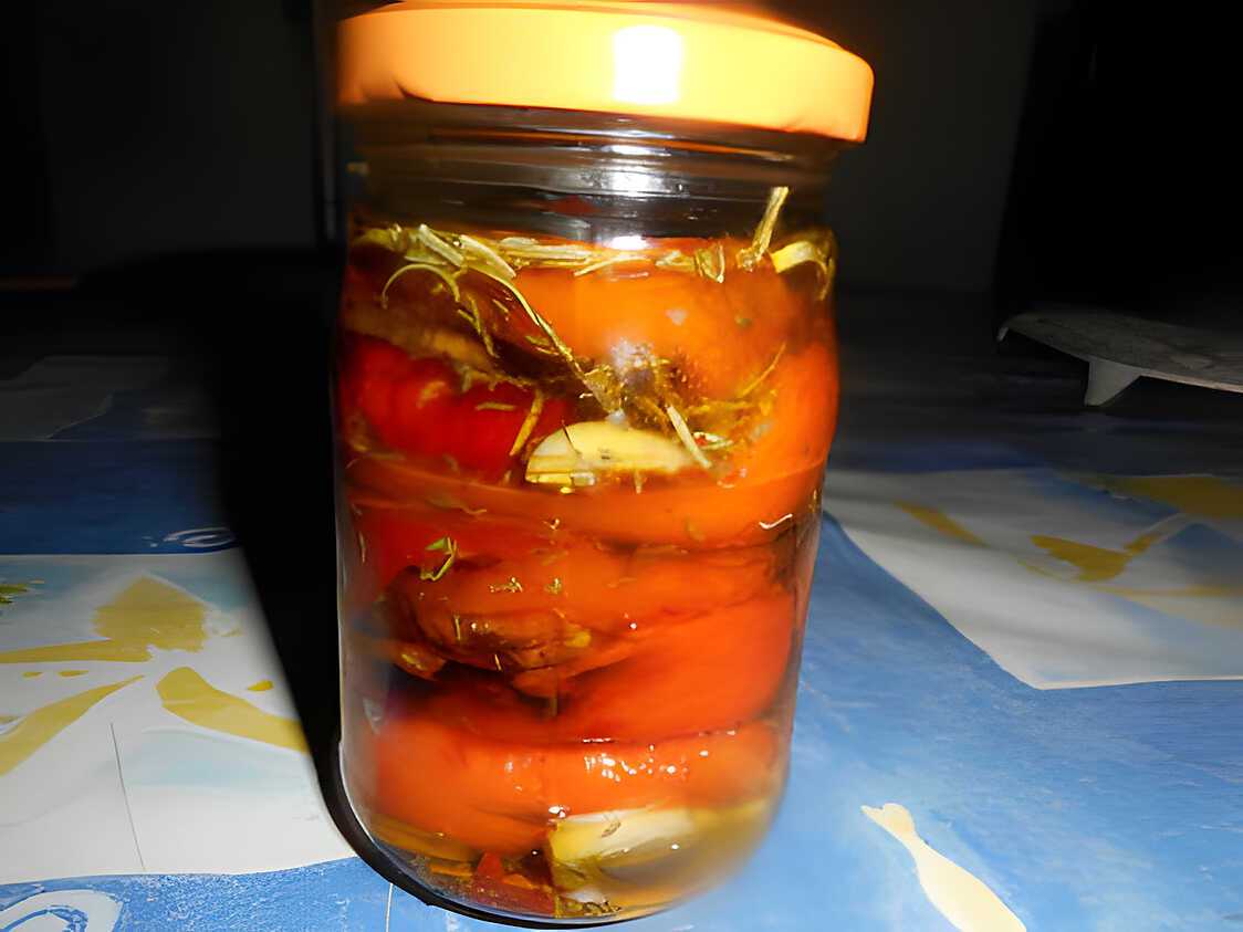 Recette de Petits poivrons a l huile d olive