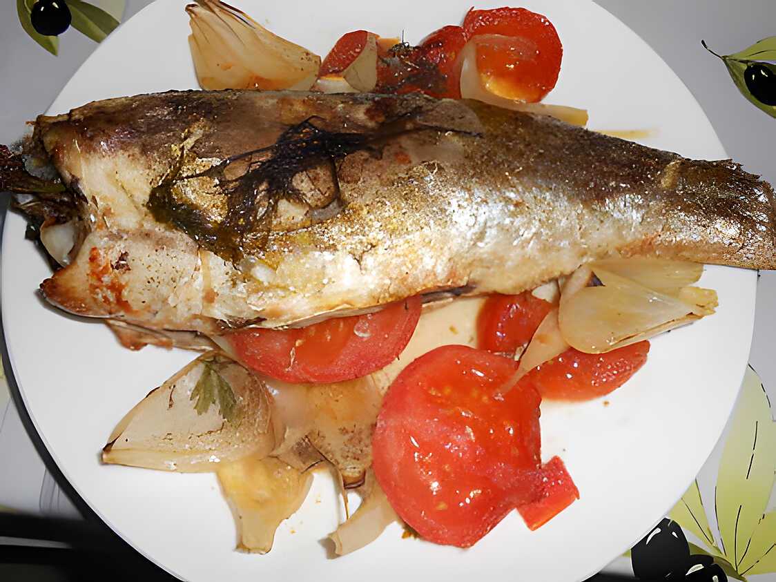 Recette de MULET AU FOUR