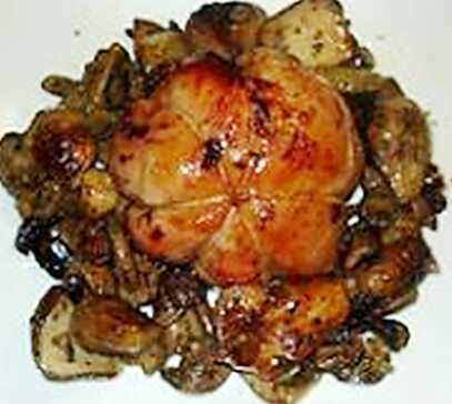 Recette de Ballotins de lapin farcis aux légumes et cèpes