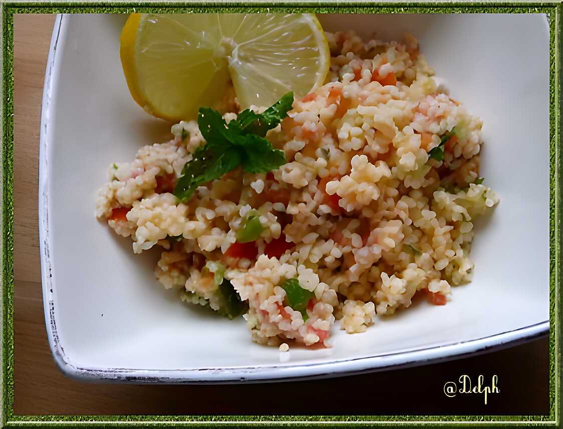 Recette de Taboulé thermomix