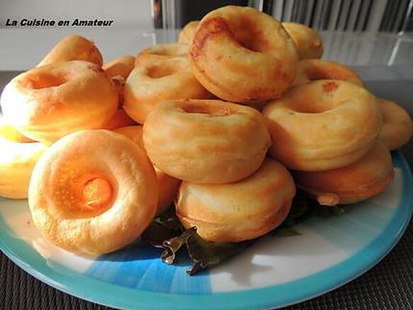 Recette de Minis donuts au chorizo, mozzarella