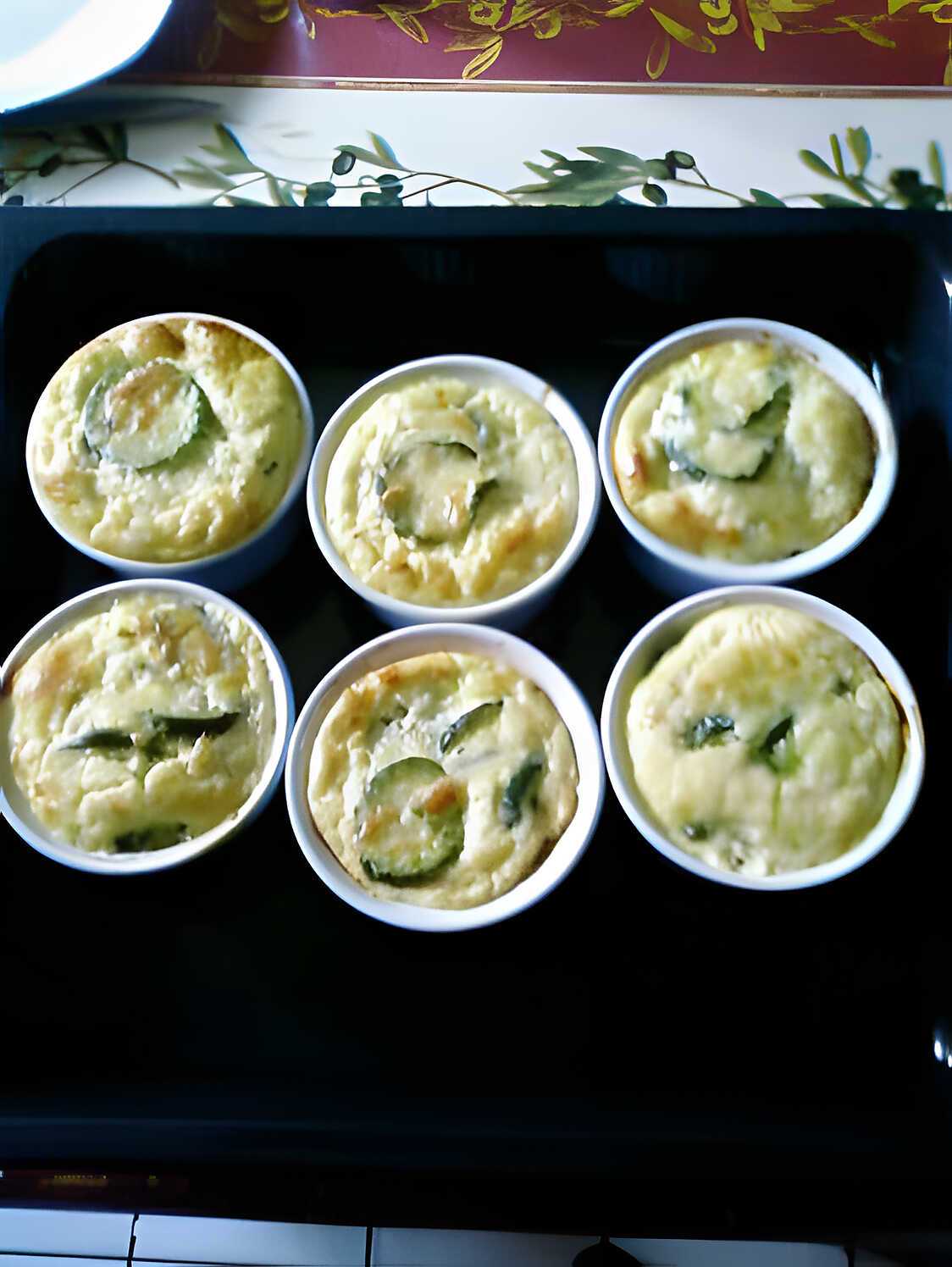 Recette de FLAN DE COURGETTES par coupette