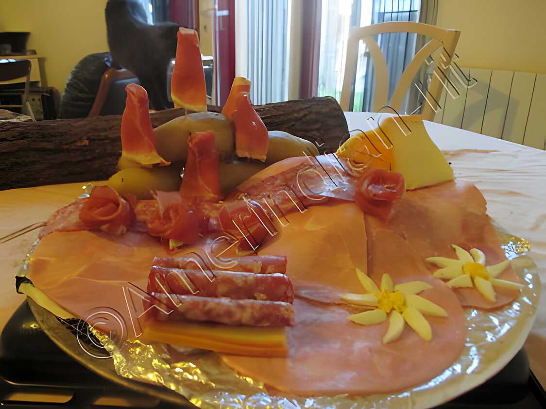 Recette de Plateau raclette party