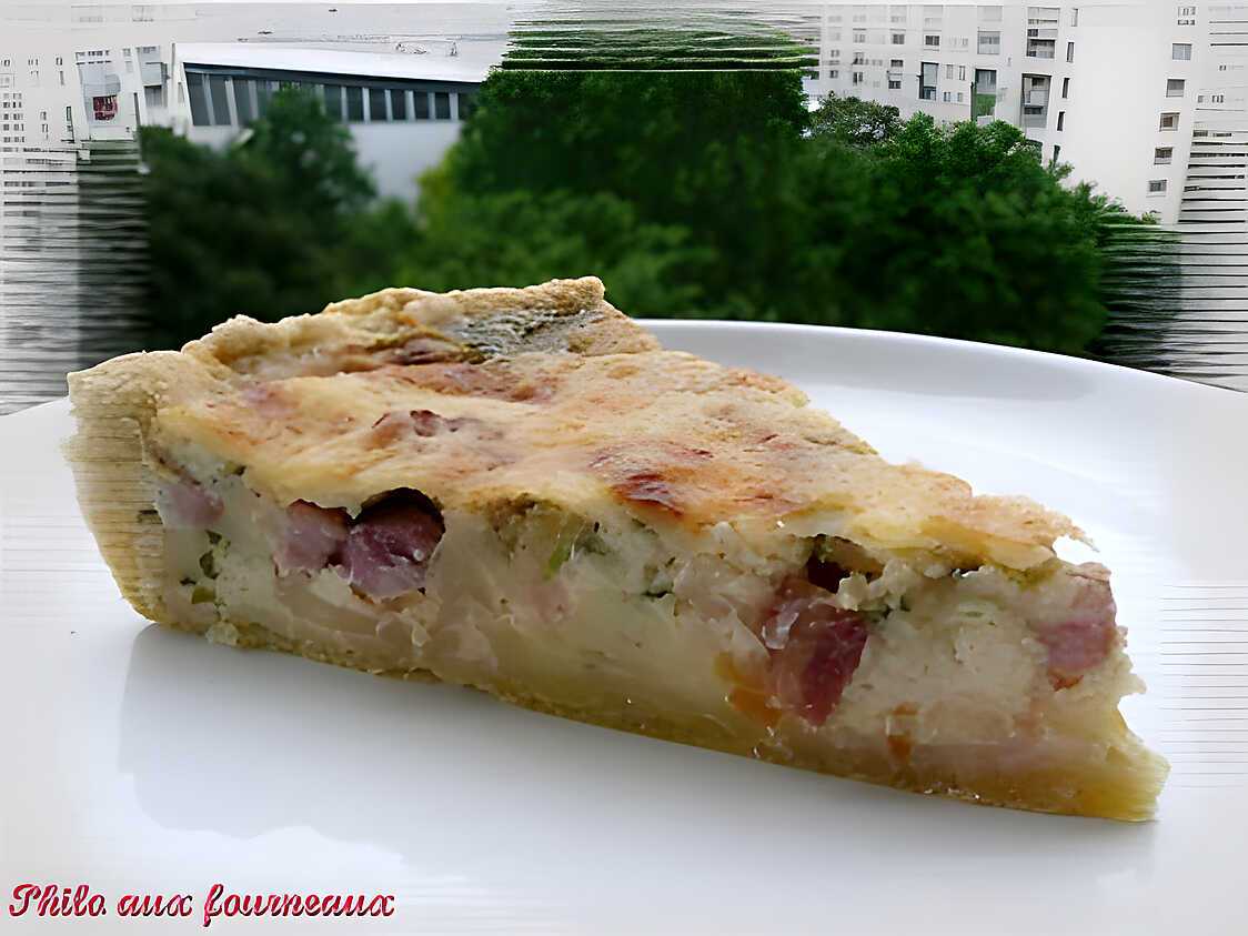 Recette de Tarte aux trois fromages
