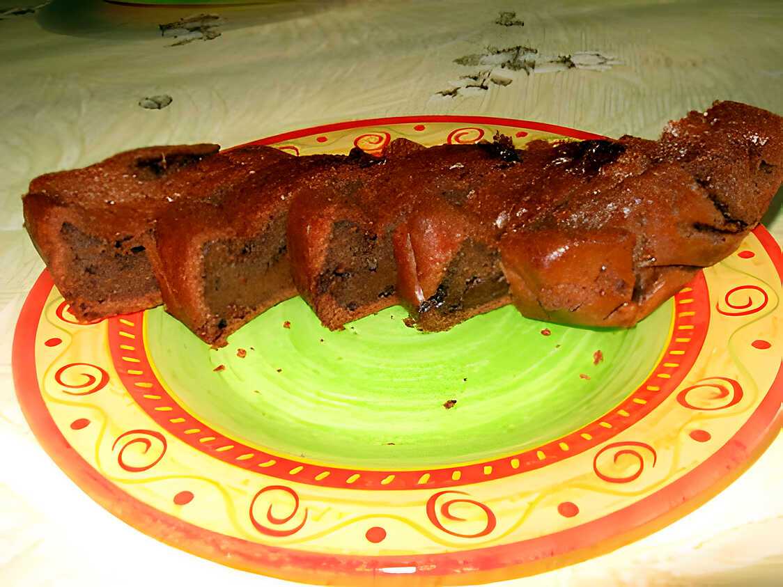 Recette de Cake au chocolat, version WW