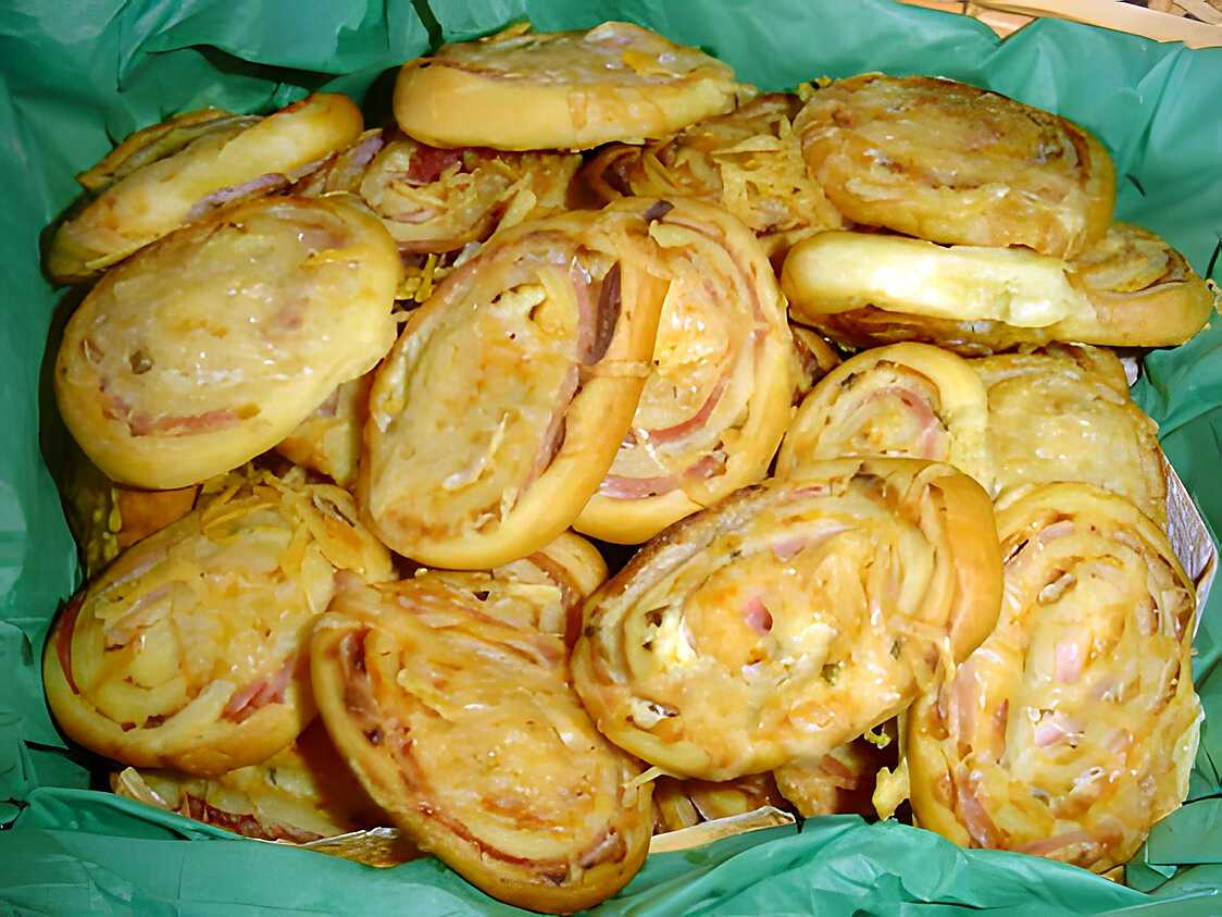 Recette de "Escargot" jambon / tartare