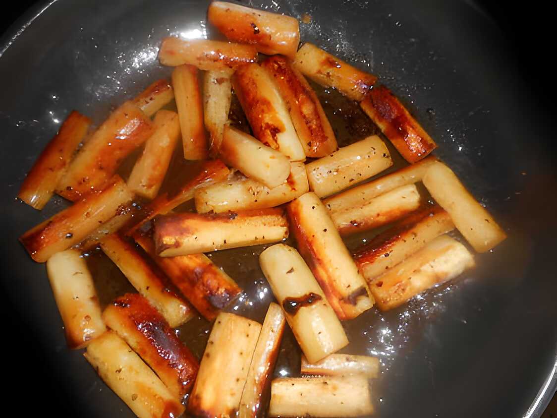 Recette de Salsifis caramelisés