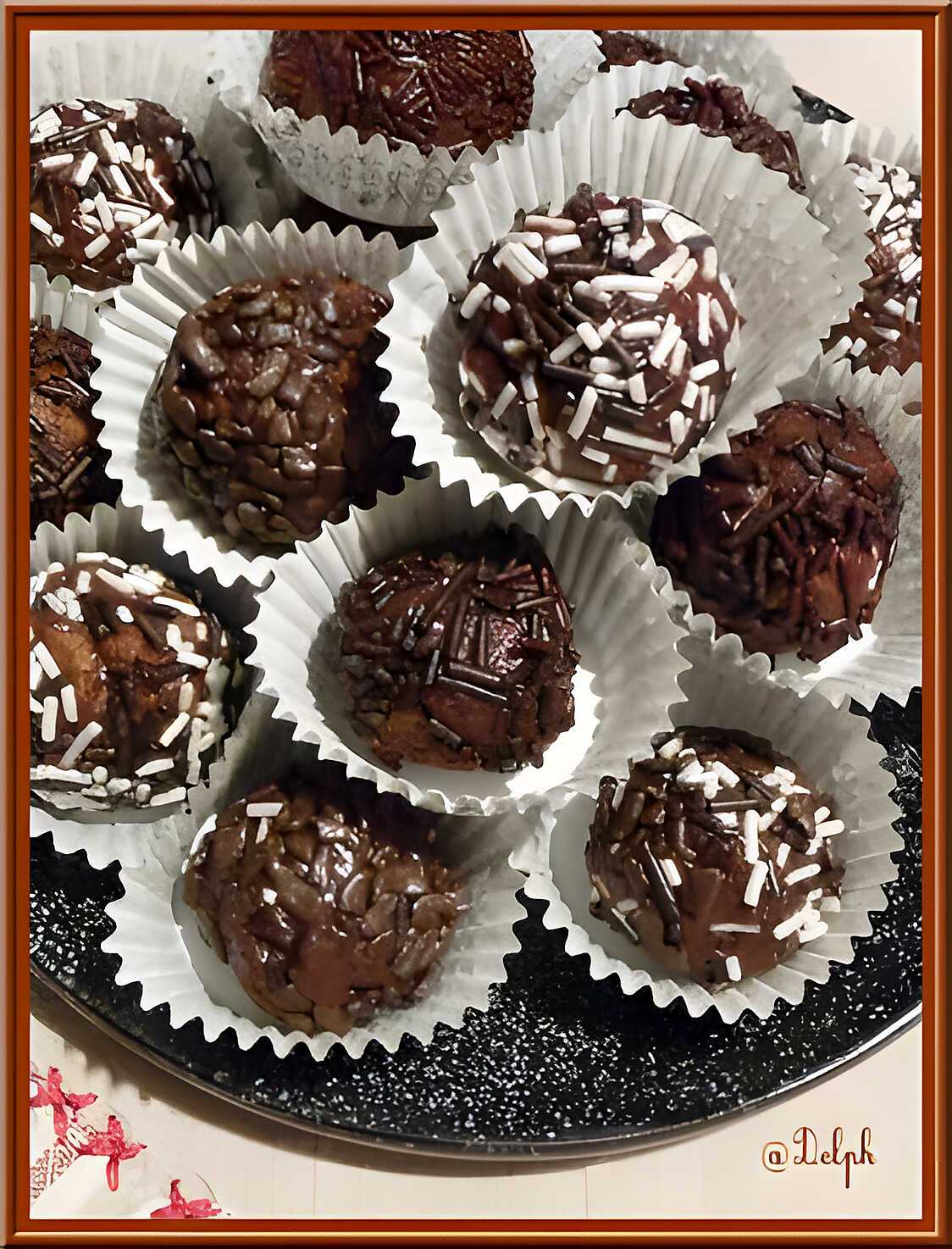 Recette de Boules chocolat et gavottes