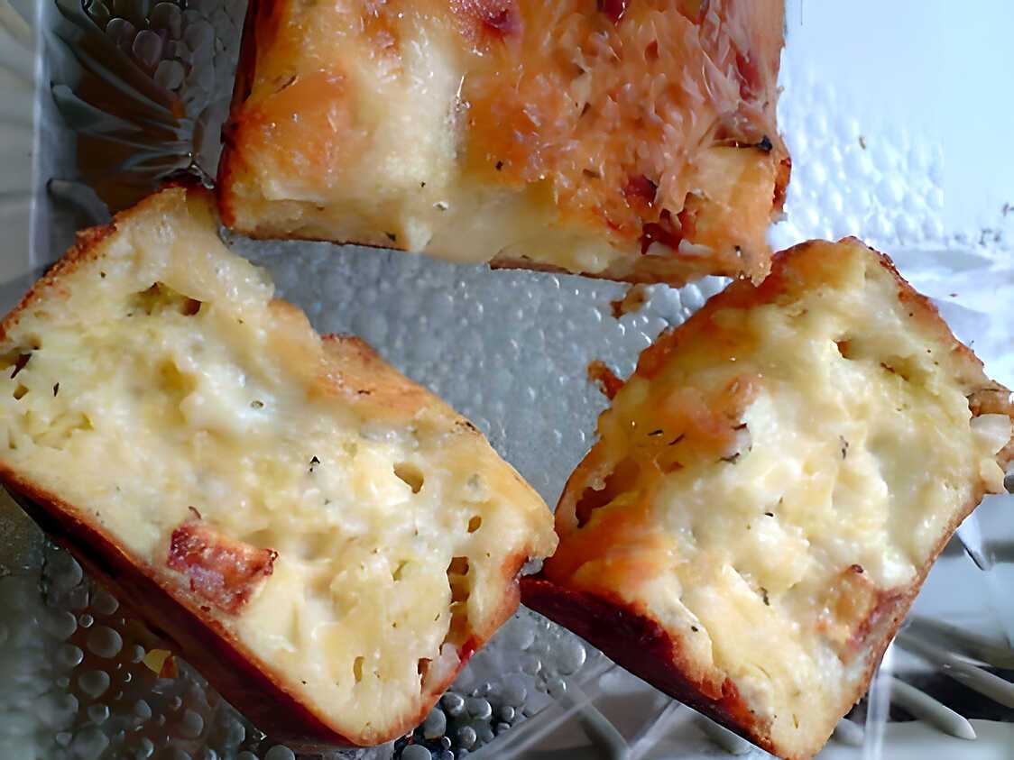 Recette de Cake aux 3 fromages et herbes de provence