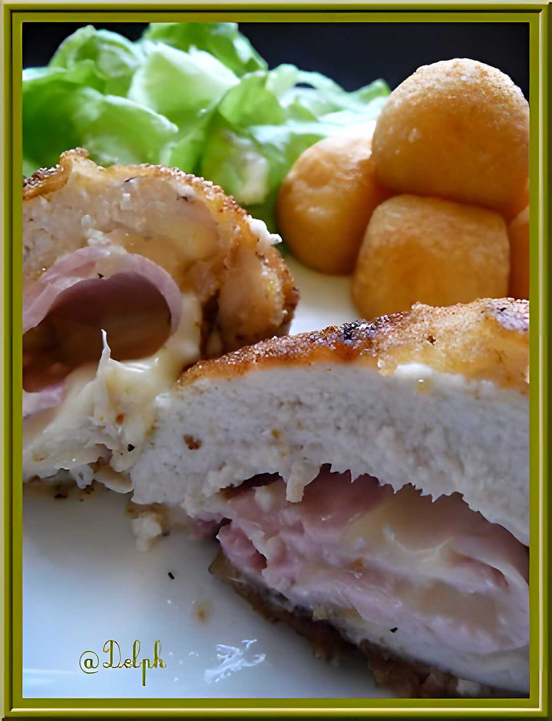 Recette de Cordon bleu roulé
