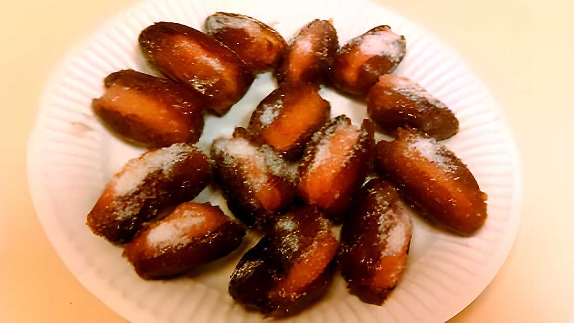 Recette de Datte aromatisé au vin de pèche