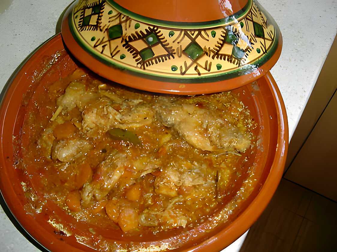 Recette de Tajine de lapin au miel et sésame