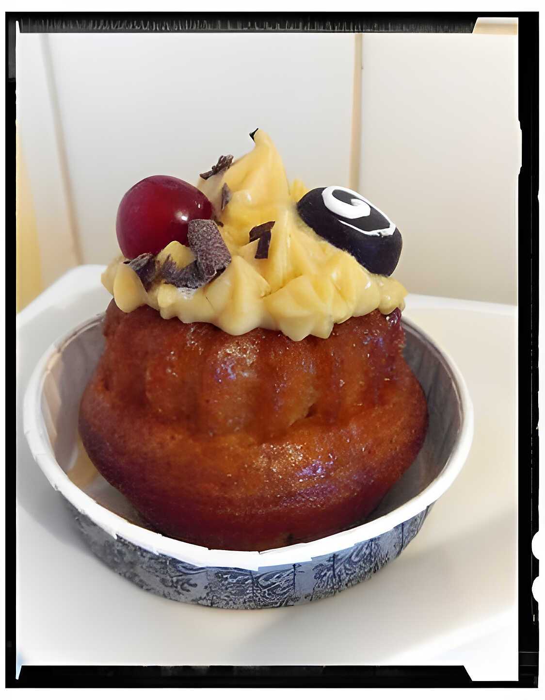 Recette de Baba au miel et crème nougat